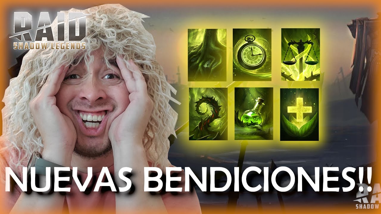 NUEVAS BENDICIONES, DOS DE ELLAS SON TOP!!!! | RAID SHADOW LEGENDS ...