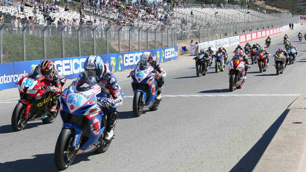 Supersport Race at Honda Superbike Showdown of California 2016 - YouTube