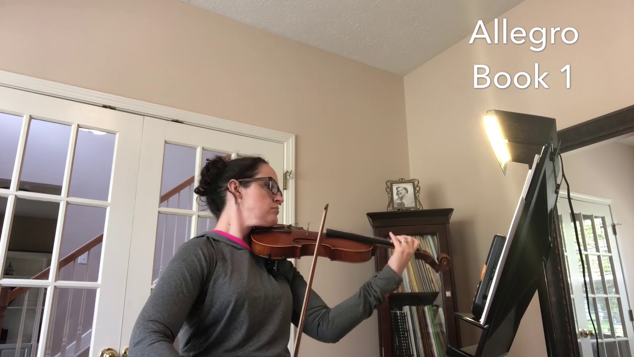 Allegro Suzuki Violin Book 1 - YouTube