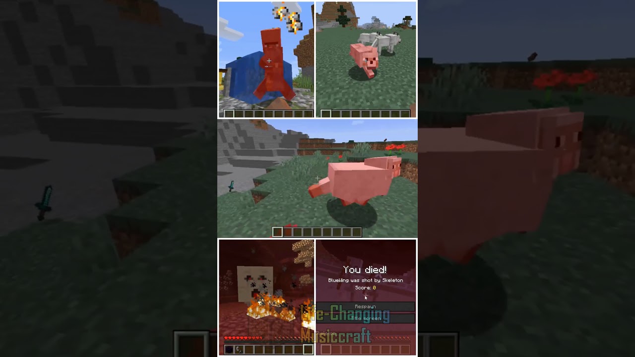 Minecraft Mobs Singing Happy Birthday #Shorts - YouTube