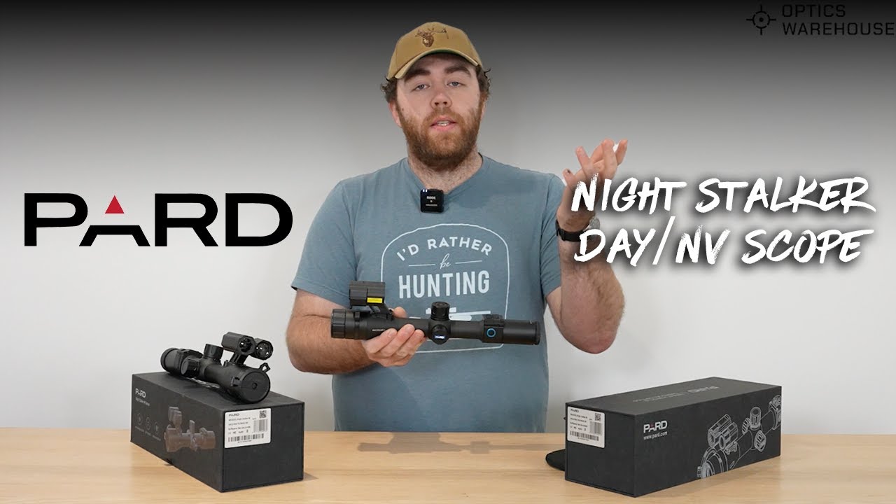 PARD Night Stalker 4k LRF Day & Night Vision Rifle Scope - YouTube