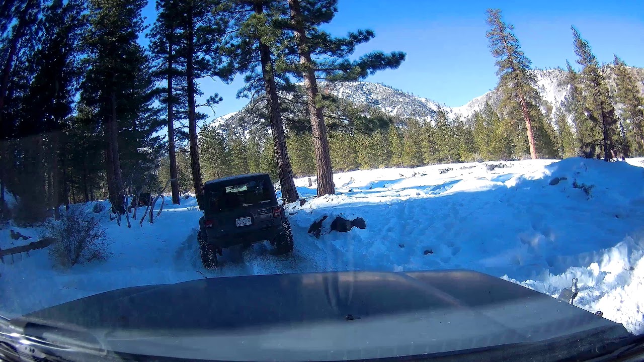 SoCal Snow Day FZJ80, JL and JKU at Lytle Creek - YouTube