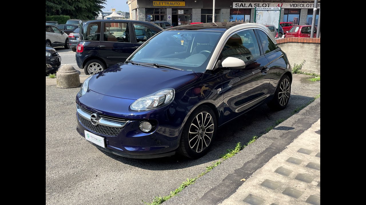 OPEL Adam 1.4 87 CV GPL Tech Glam - YouTube