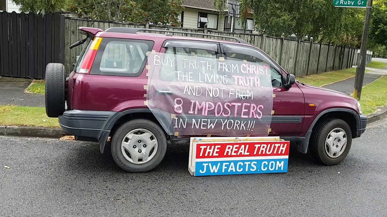 JW Car Sign January 13 2019 - YouTube