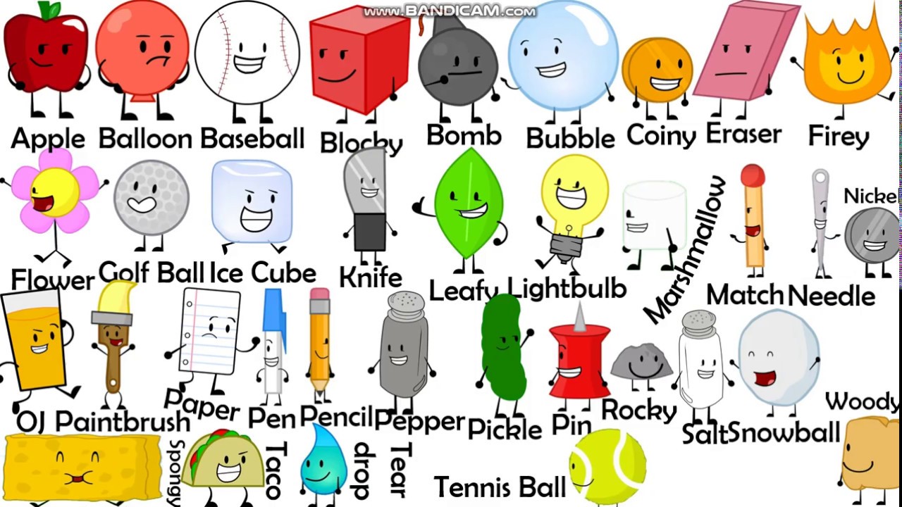 BFDI And II Voting 2 - YouTube