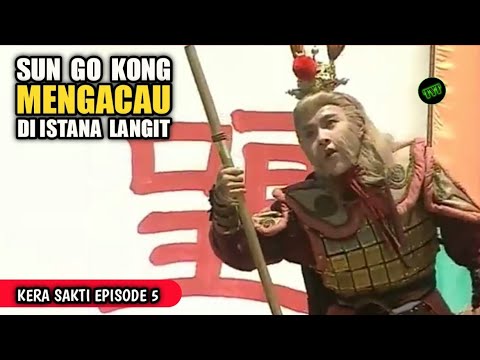 Kera Sakti 1 Episode 5 Bahasa Indonesia - Awalmula SunGoKong di Hukum Budha Rulai - Alur cerita film