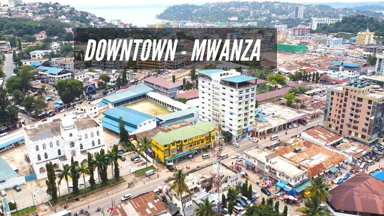 Downtown | Mwanza | Drone Footage - YouTube