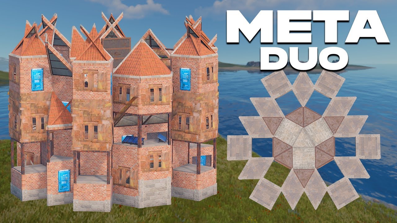 (NEW) Meta Base for Solo - Duo / Rust Base Design 2025 - YouTube