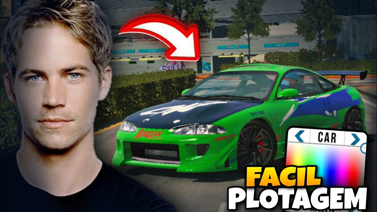 COMO FAZER A PLOTAGEM ( PINTURA ) DO ECLIPSE DO BRIAN NO CAR PARKING ...