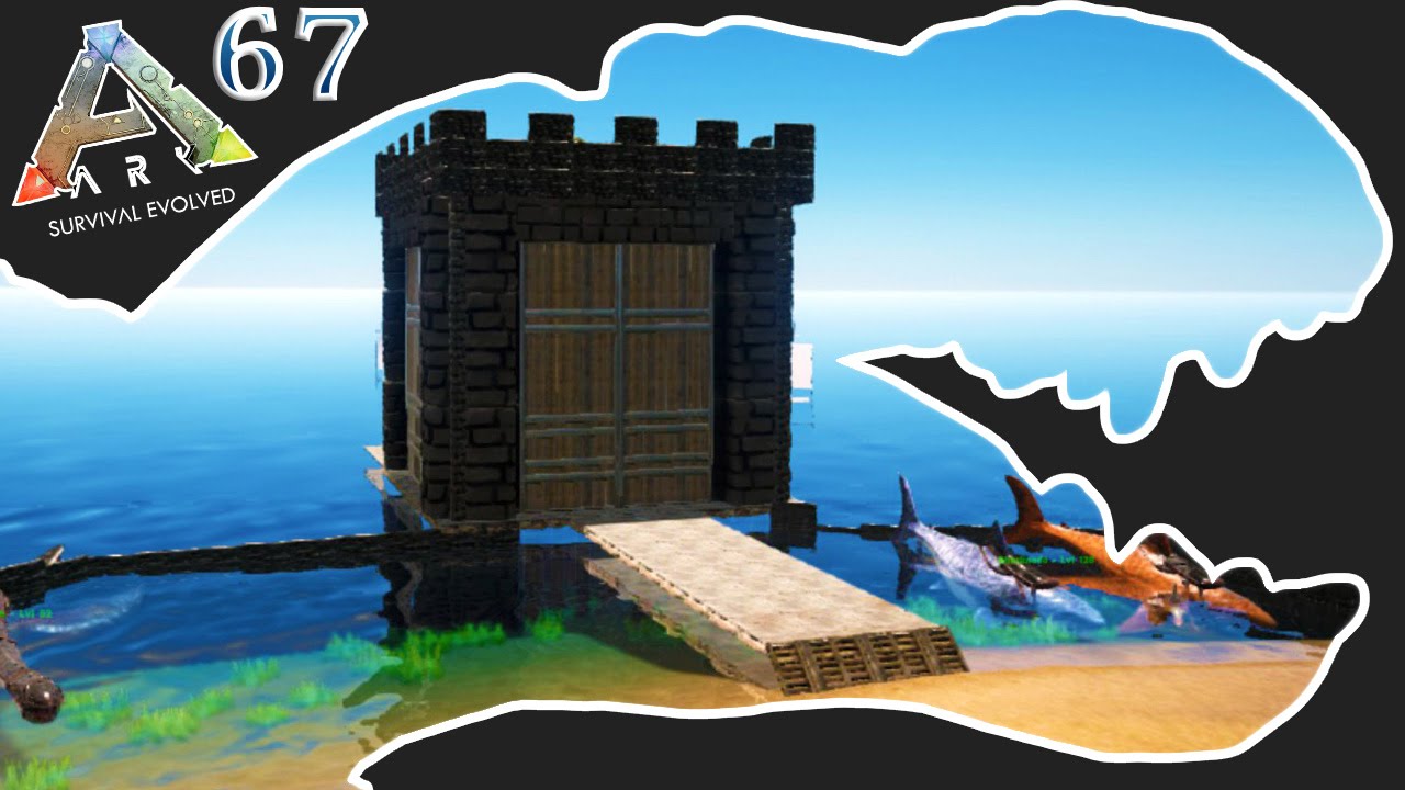 ARK Survival Evolved Gameplay - Ep67 - Castle Base and I got Pranked ...