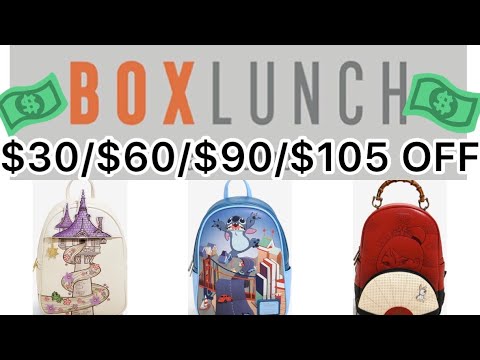 Disney Loungefly mini backpack/Boxlunch coupons - YouTube