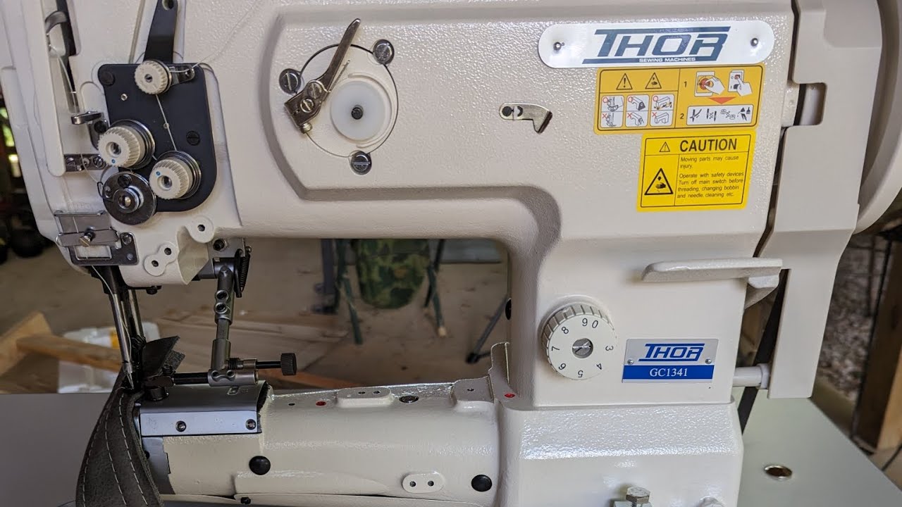 a useful decoration for cylinder arm sewing machines - YouTube