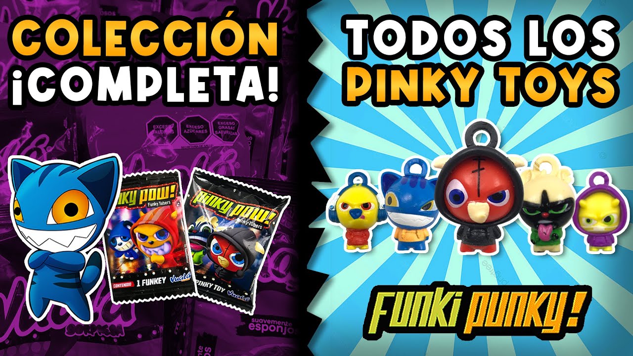 TODOS LOS PINKY TOY 🔥 FUNKI PUNKY Colección completa Vuala Sorpresa ...