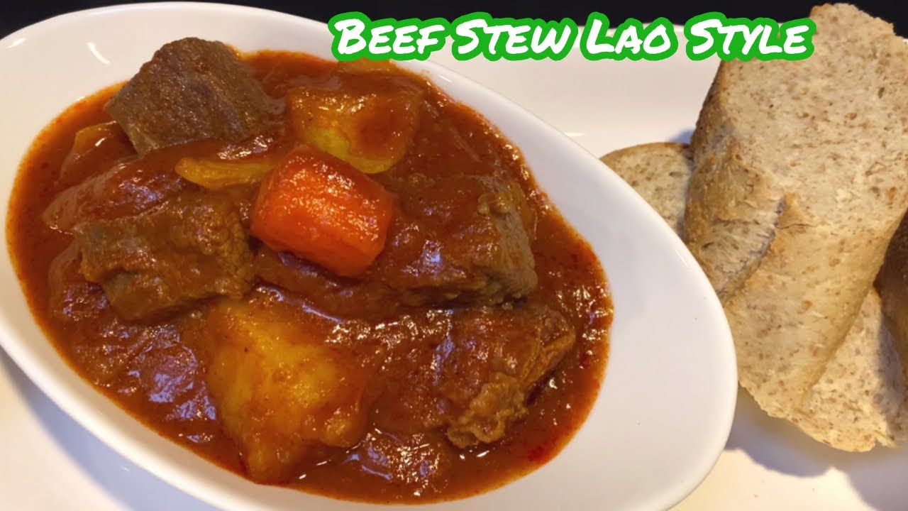 Lao style Beef Stew ( RaGu) EP.236 / ลากูเนื้อแบบลาว - YouTube