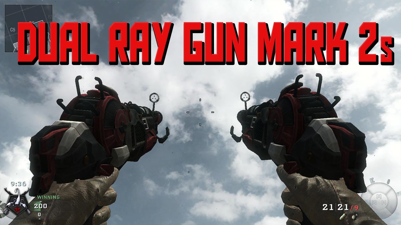 Dual Ray Gun Mark 2's in Multiplayer - YouTube