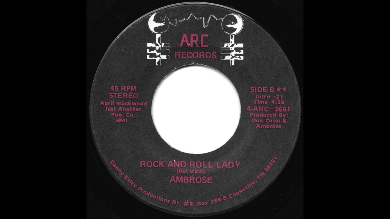 Ambrose - Rock And Roll Lady - YouTube