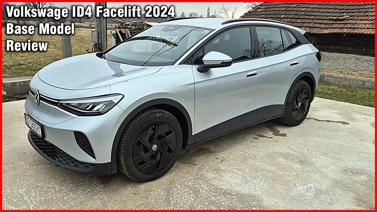VW ID4 2024 Facelift Base Model - YouTube