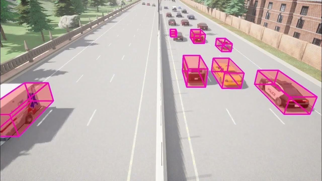 3d Bounding Box Detection And Tracking On Highway Youtube