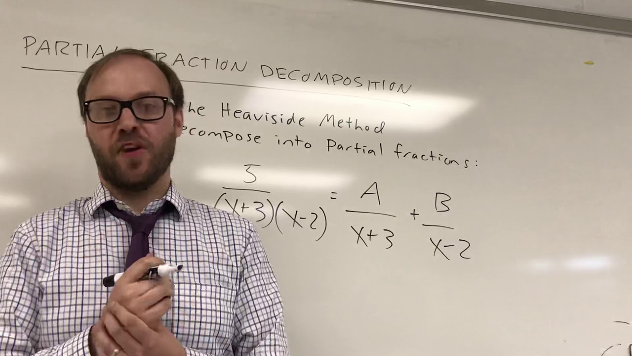 Heaviside Method Example #3 - YouTube