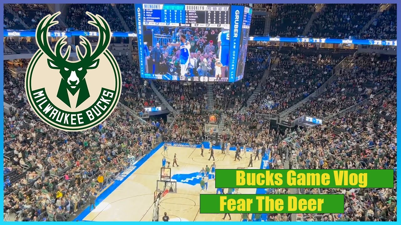 Bucks Game Vlog//Fear The Deer - YouTube