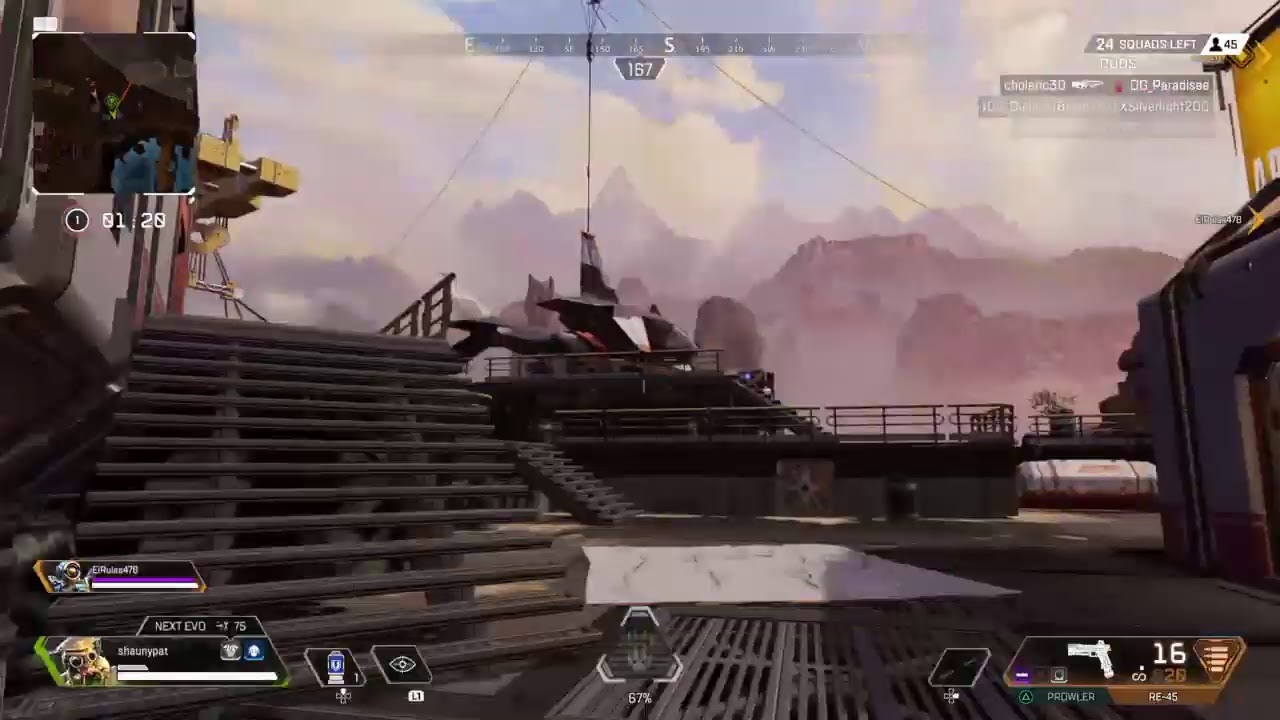 I dropped Apex Legends 100 Times And This Is What Happened| Games 42-45 ...