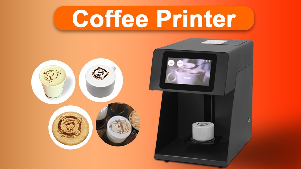 2022 Portable digital printer selfie coffee printer 3d machine for ...