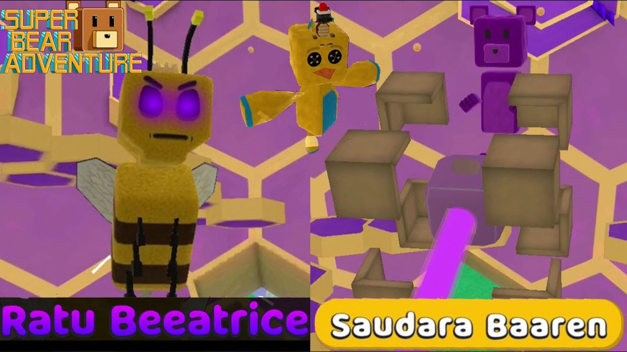 MENAMATKAN SUPER BEAR ADVENTURE, CARA MELAWAN RATU LEBAH DAN BERUANG ...