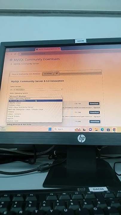 how to download my sql #shortsfeed #mysql #download #database #youtubeshorts - YouTube