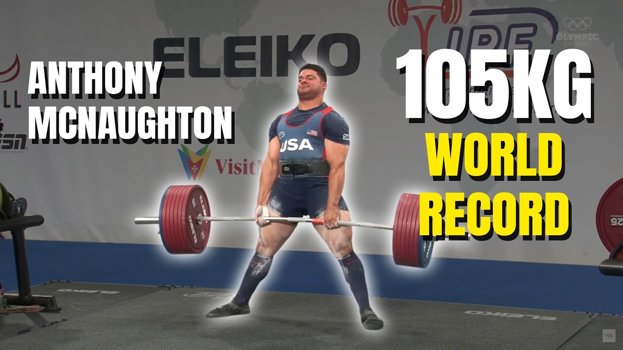 Anthony McNaughton | 975.5kg total @105kg | IPF Classic Worlds 2025 ...