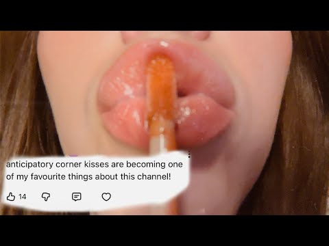 ASMR- Anticipatory kisses (corner game) 💋