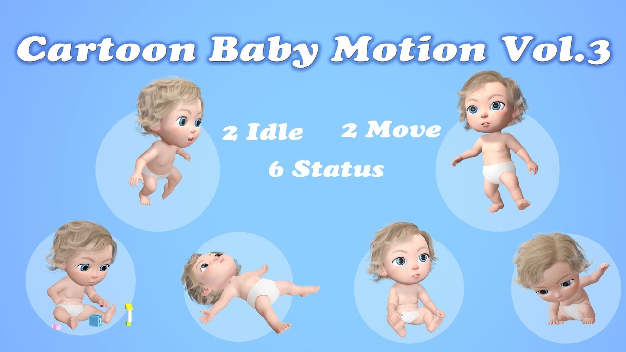 Cartoon Baby Motion Vol.3 - YouTube