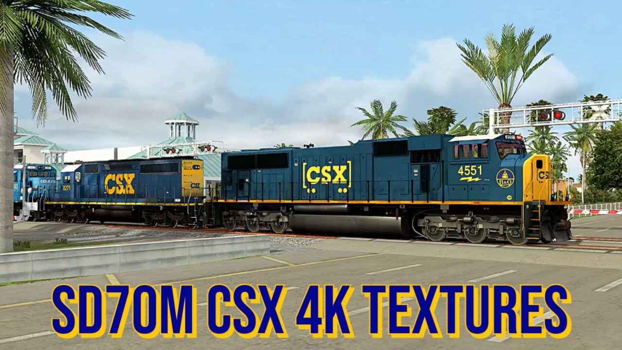Ride Along the CSX SD70M: Train Simulator 2021 - YouTube