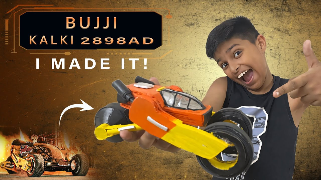 I made BUJJI at home , a DIY scale replica from Kalki 2898 AD | Prabhas ...