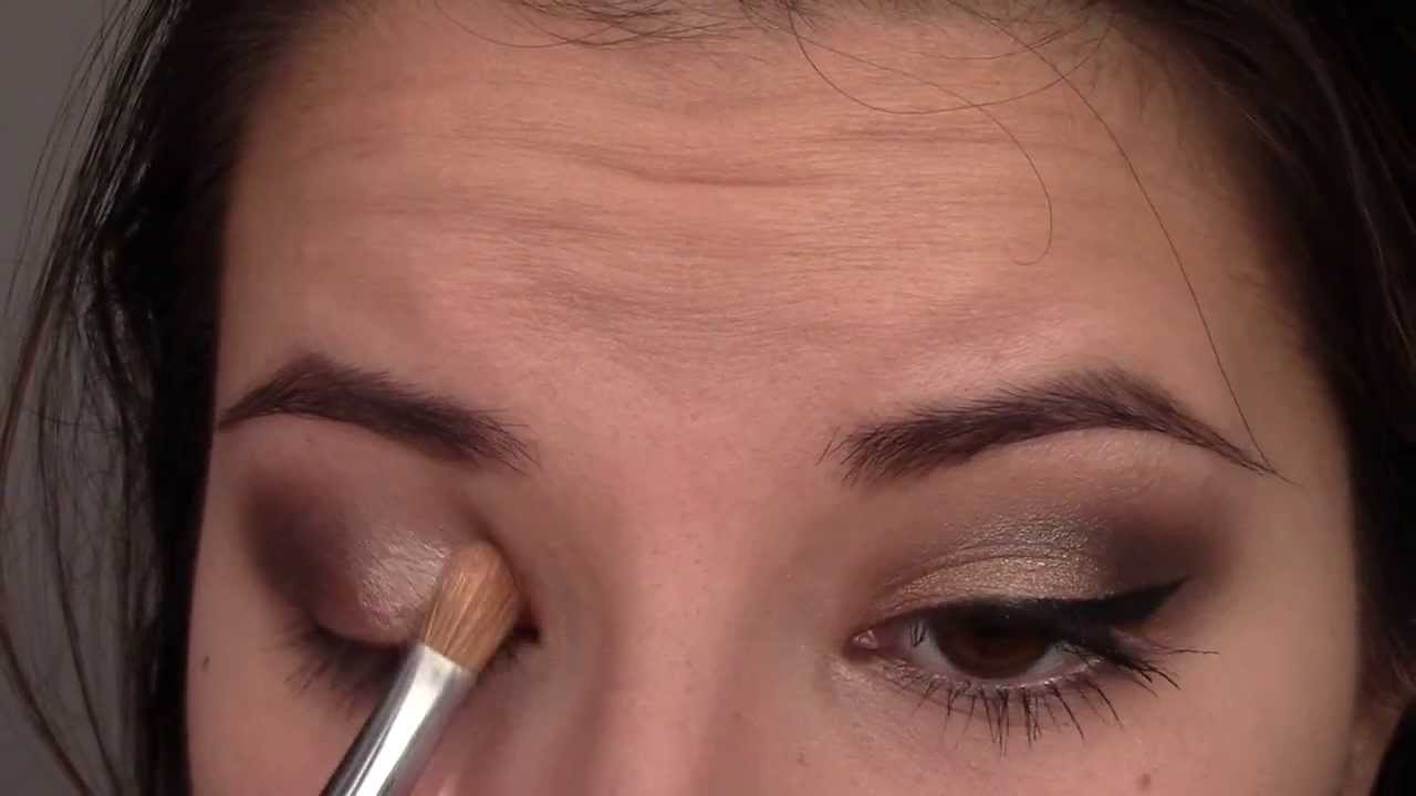 ♡Muted Rose Gold Eyeshadow♡ - YouTube