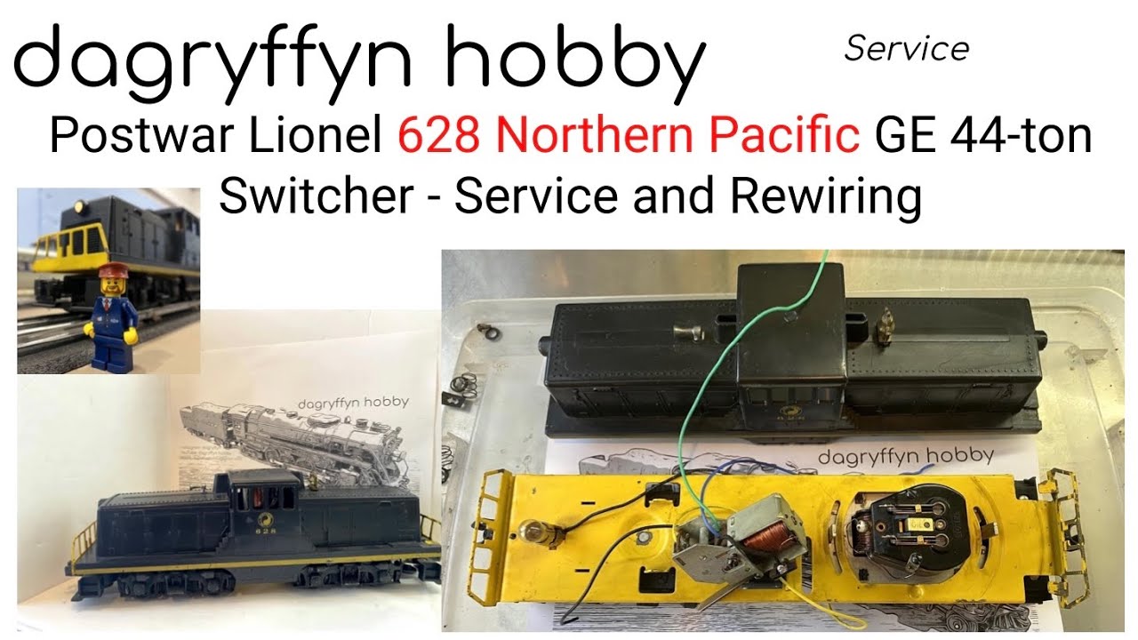 Lionel 628 - Postwar Northern Pacific Switcher - YouTube