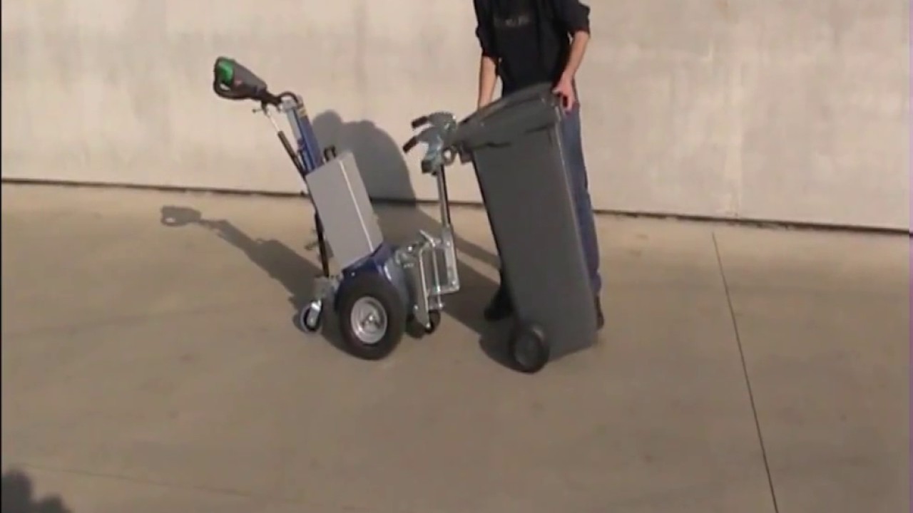 Zallys M12 (pedestrian operated electric mover) - YouTube