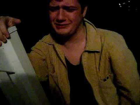 DRUNK GUY CRYING - YouTube