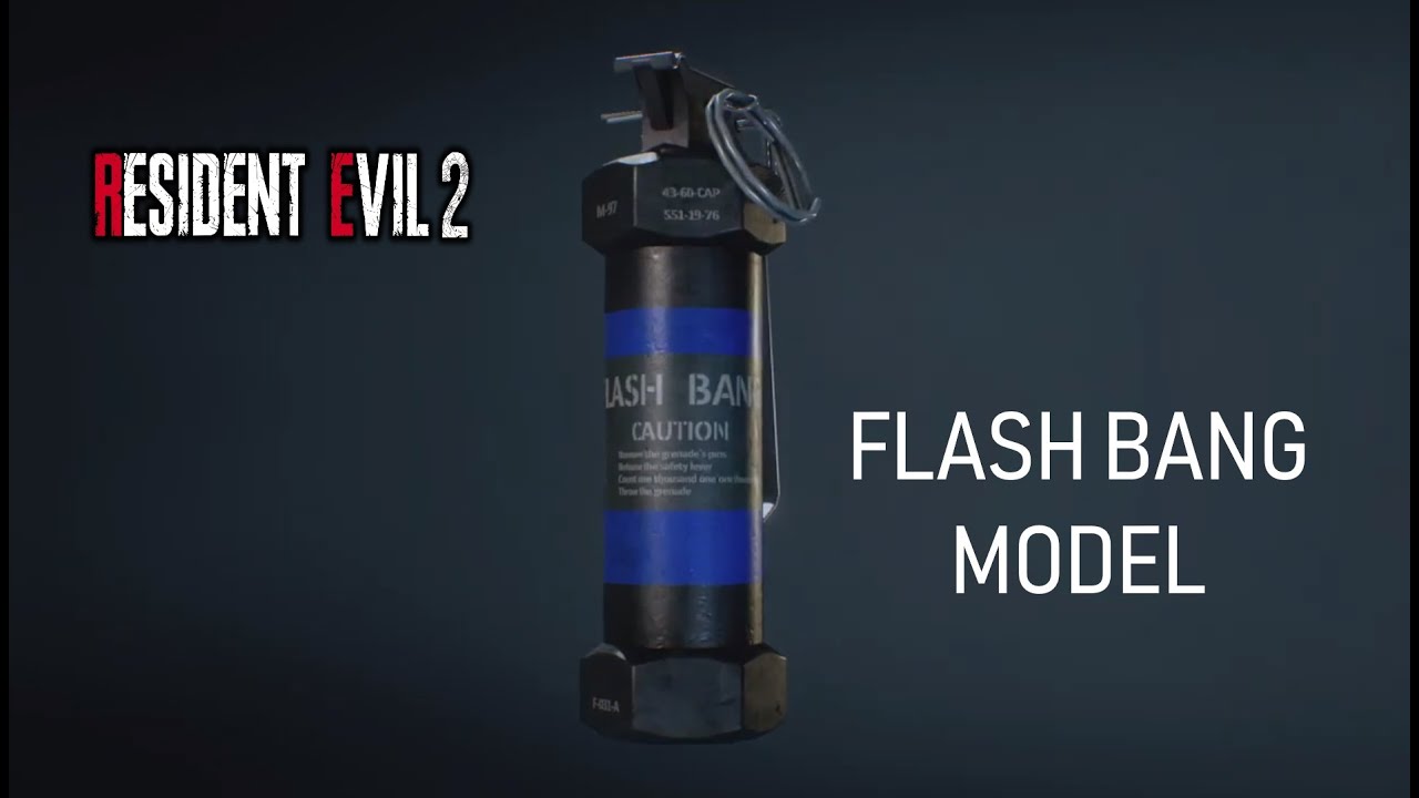 RESIDENT EVIL 2 [FLASH BANG BONUS MODEL-ROTATION] - YouTube
