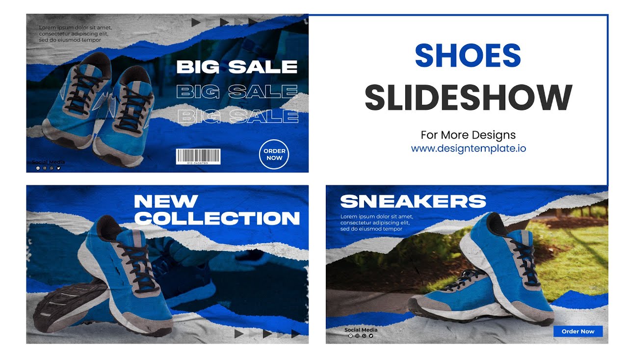 Shoes Slide Show After Effects Templates - YouTube