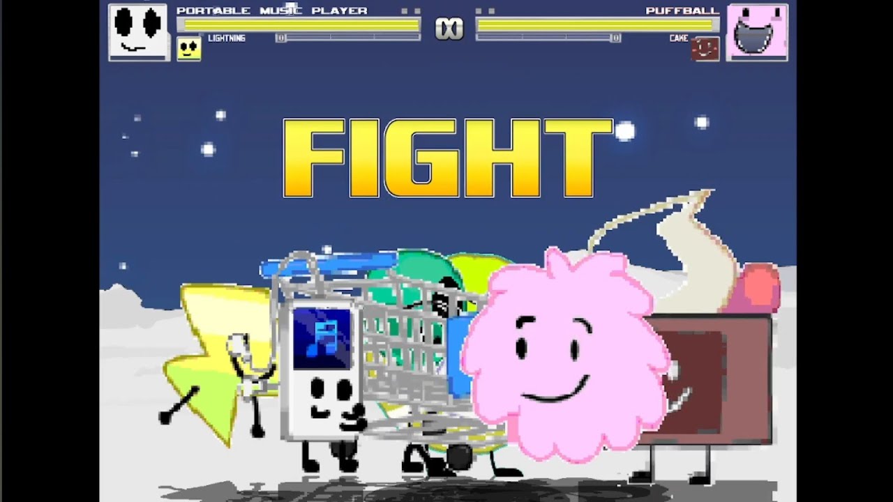 PMP, Lightning, Shopping Cart & Balloony vs. Puffball, Cake, Cloudy ...