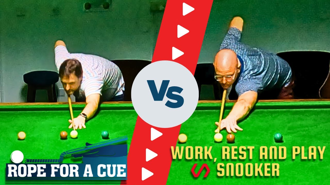 "Rope for a Cue" Vs "Work, Rest, and Play Snooker": YouTube Snooker ...