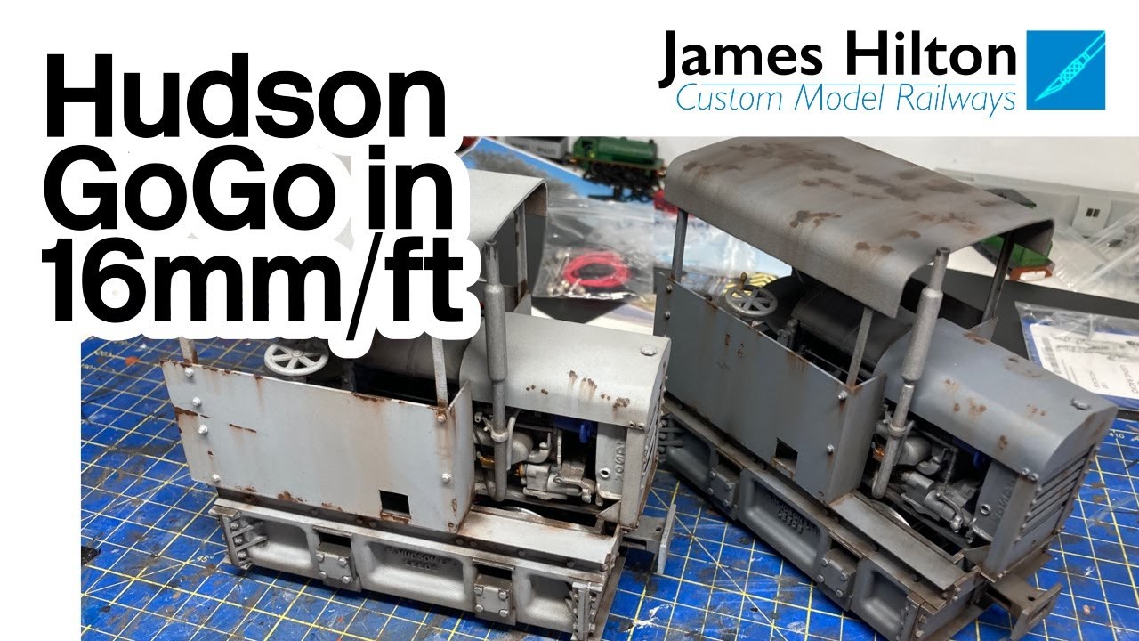 Scratch-built Narrow Gauge Diesel in 16mm/ft SM32 1:19 scale - YouTube