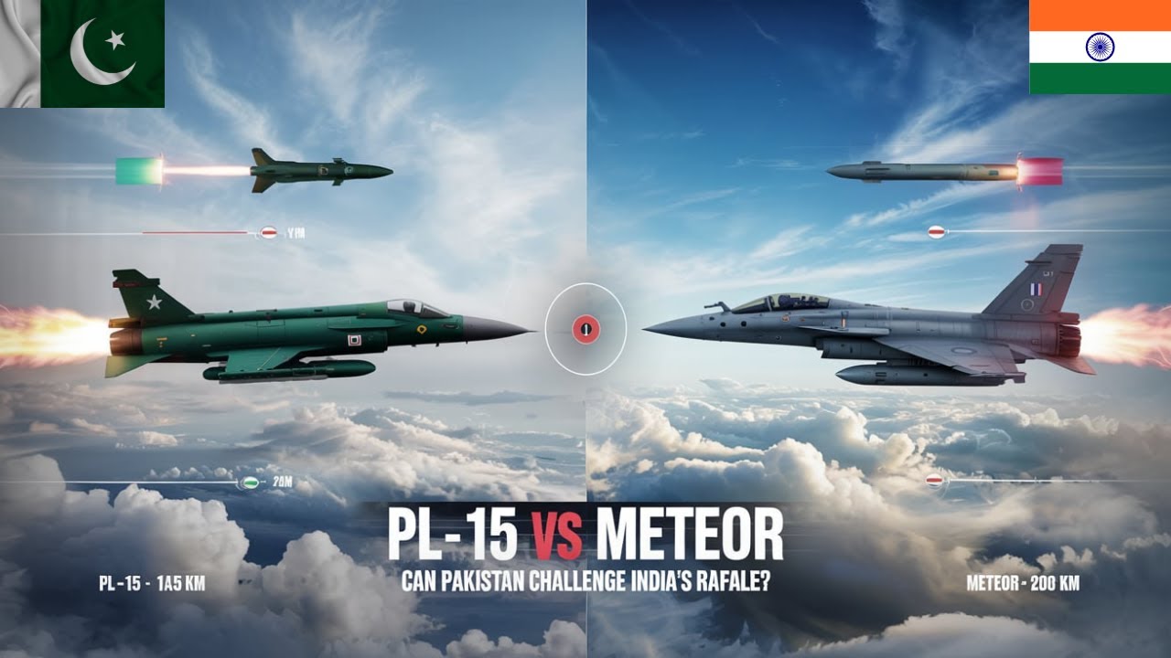China Sends PL-15 Missiles to Pakistan – Meteor Killer or Just Hype ...