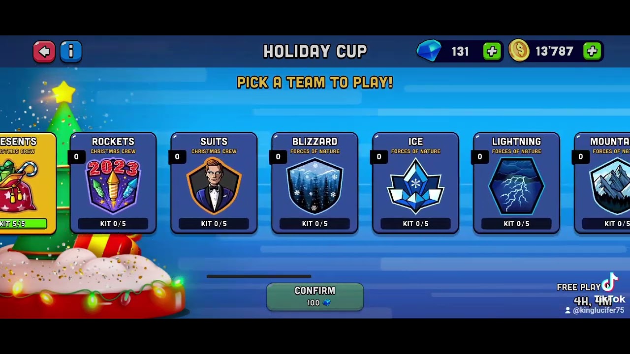 All Touranment Victories in Holiday Cup. 8 days remaining. Mini ...