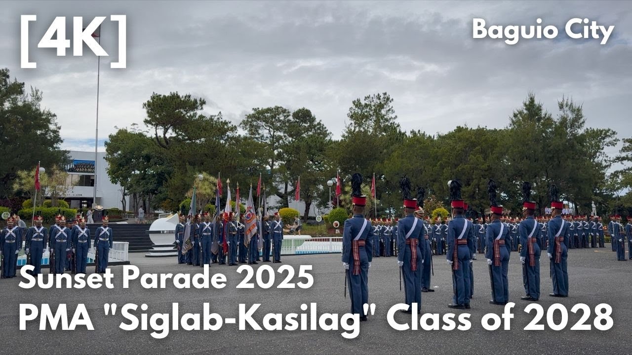 The Sunset Parade of PMA "Siglab-Kasilag" Class of 2028 | January 4 ...