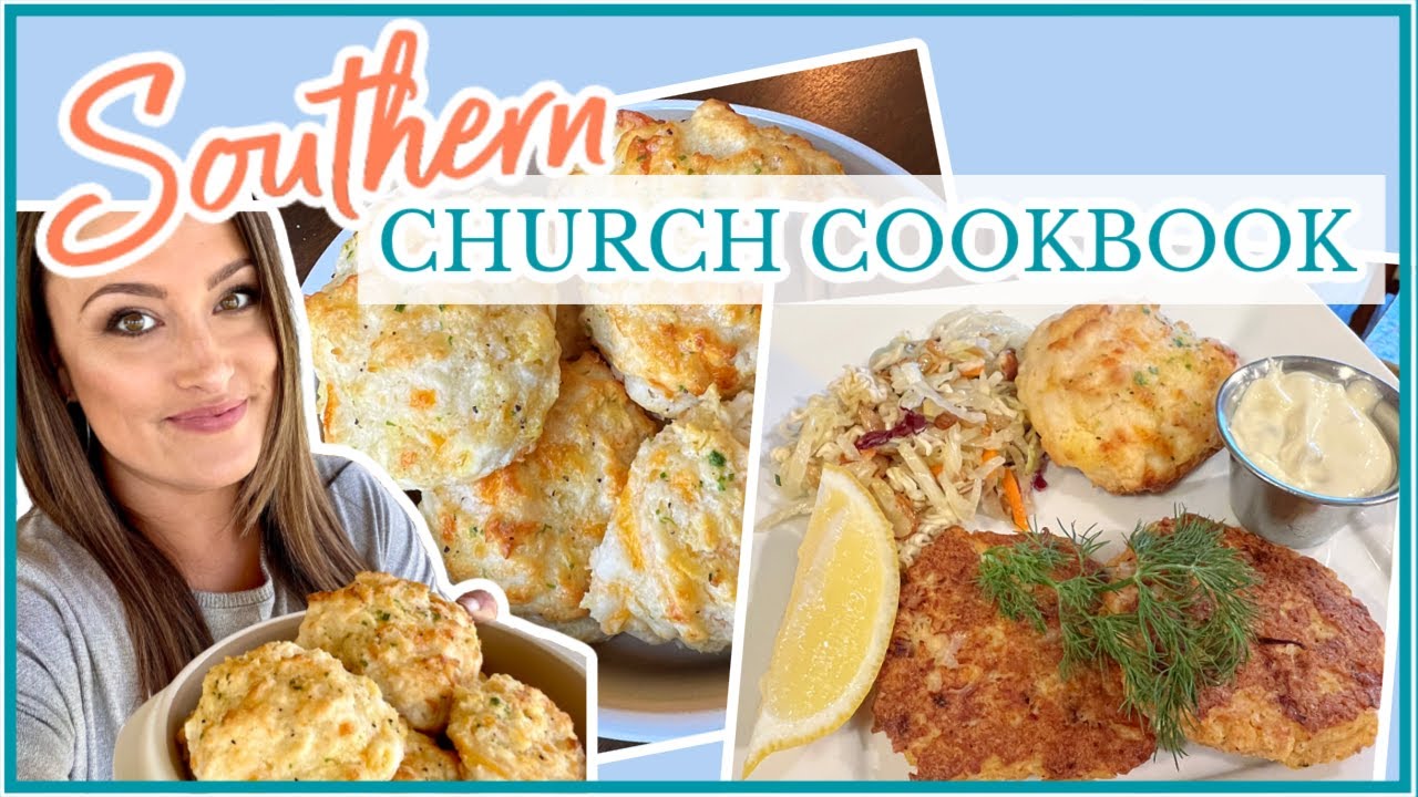 SOUTHERN CHURCH COOKBOOK COOKIN’ Pt. 4 | THE Best Biscuits EVER | Cook ...