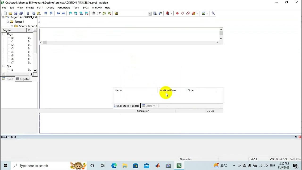 01_Lab 8051_Microcontroller & Embedded System: Introduction to KEIL & Starting 1st program شرح ...