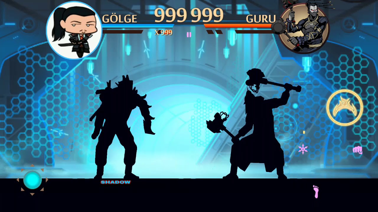 Shadow fight 2 titan boss All skill magic - YouTube
