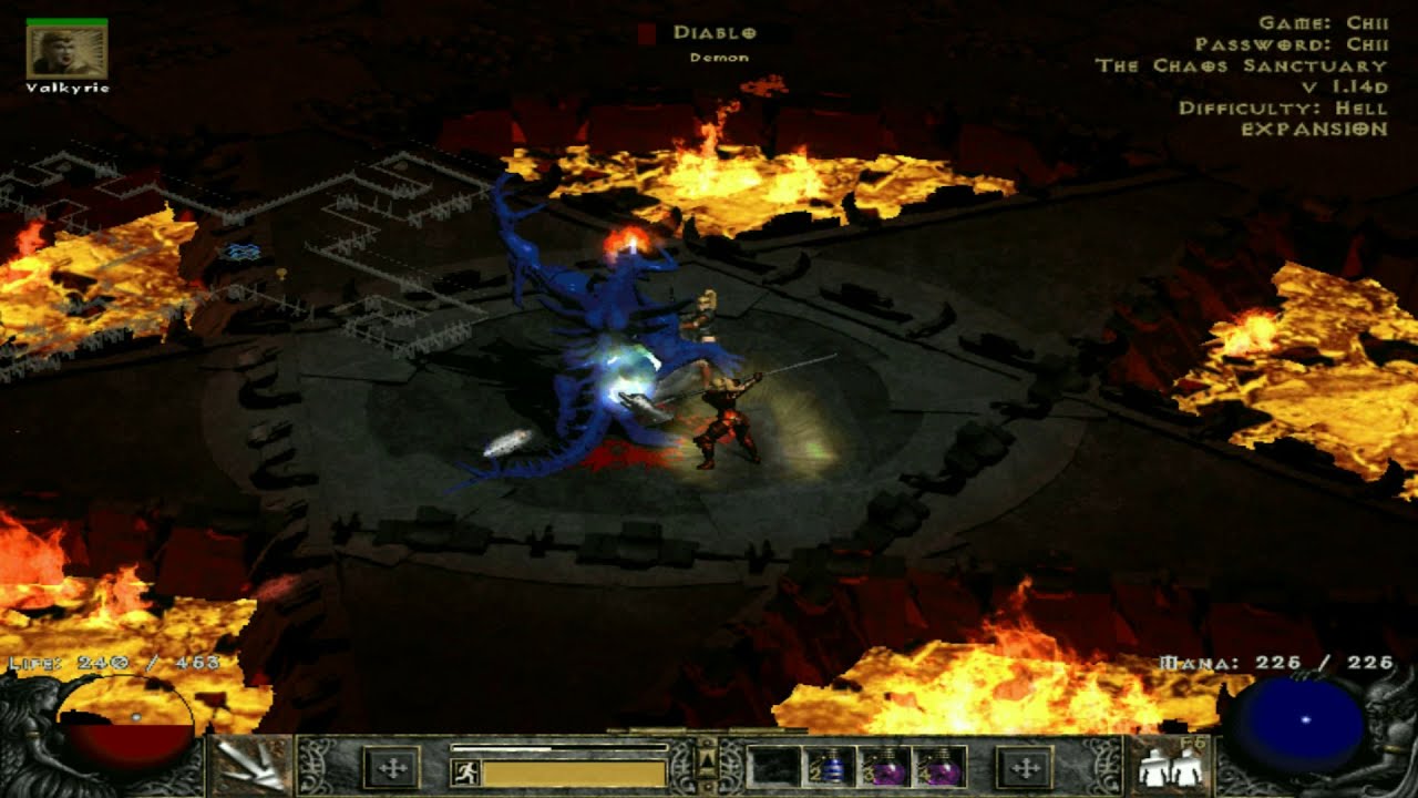 diablo2-1.14d ladder CS Run by cheap bowazon (Witchwild String) (HD) 貧乏 ...