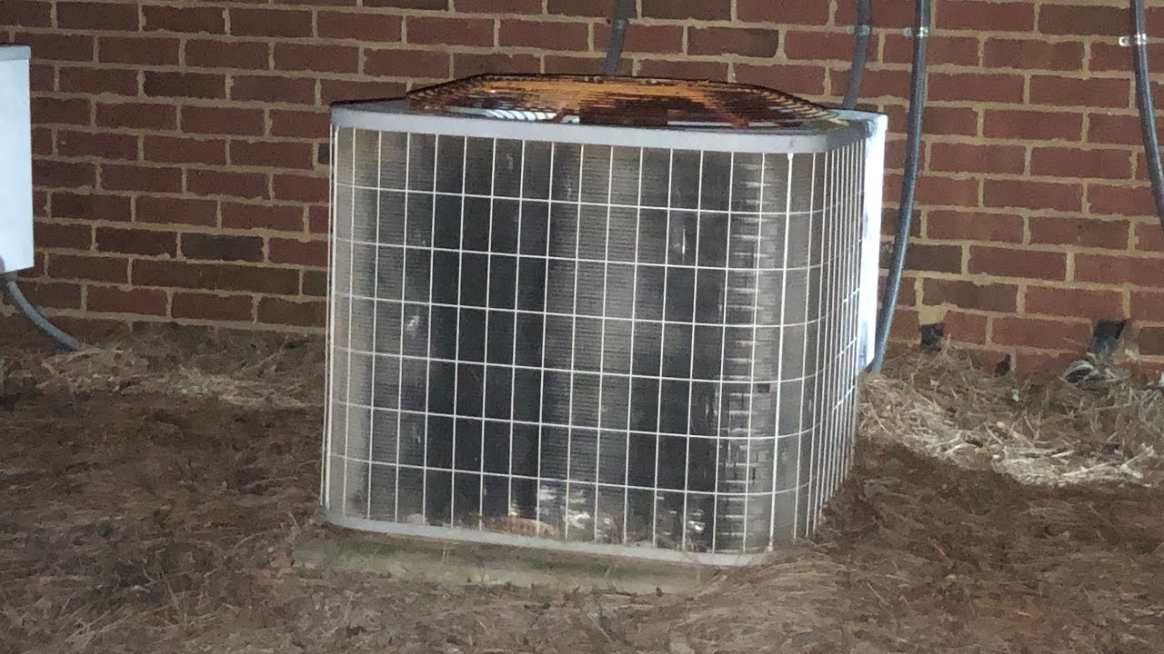 2002 Carrier 38AYC Heat Pump - Full Defrost Cycle - YouTube